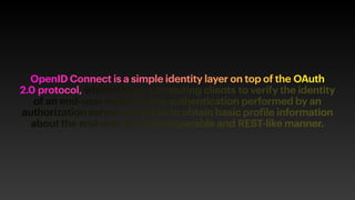 OpenID Connect primer | PDF