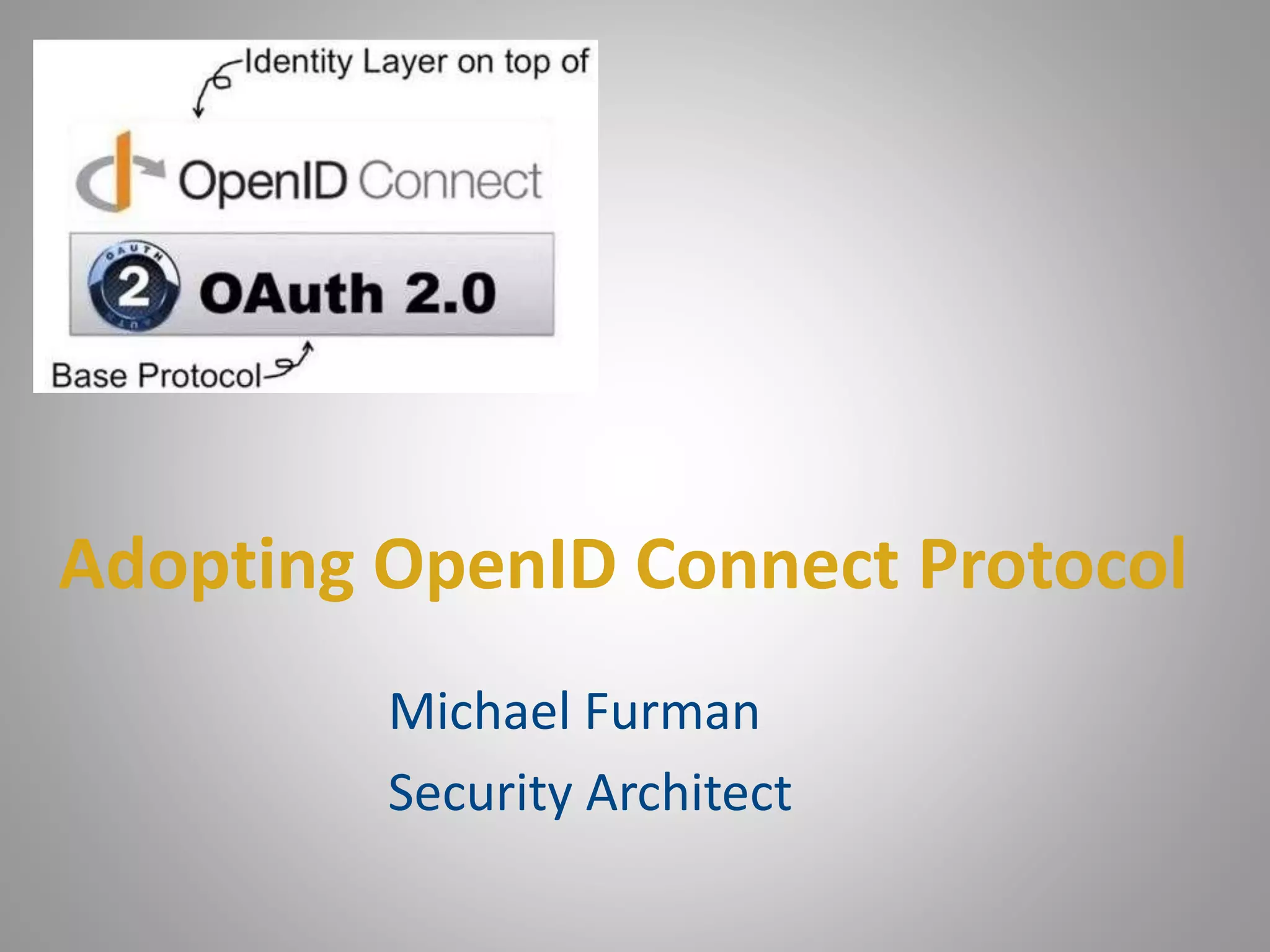 OpenId Connect Protocol | PPTX
