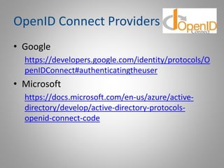 OpenId Connect Protocol | PPTX