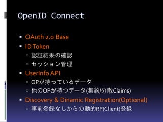 OpenID_Connect_Spec_Demo | PPT