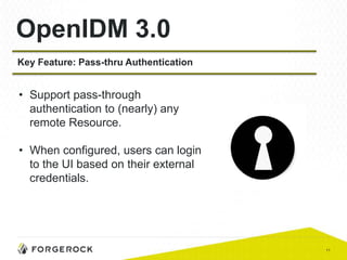 OpenIDM 3.0 - What's New | PPT