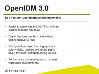 OpenIDM 3.0 - What's New | PPT