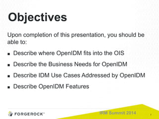 OpenIDM: An Introduction | PPTX