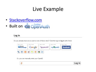 Open id & OAuth | PPTX