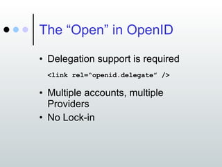 Openid & Oauth: An Introduction | PPT