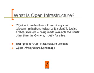 Open Infrastructure | PPT