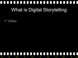 Digital Storytelling | PPT | Cameras and Camcorders | Consumer Electronics