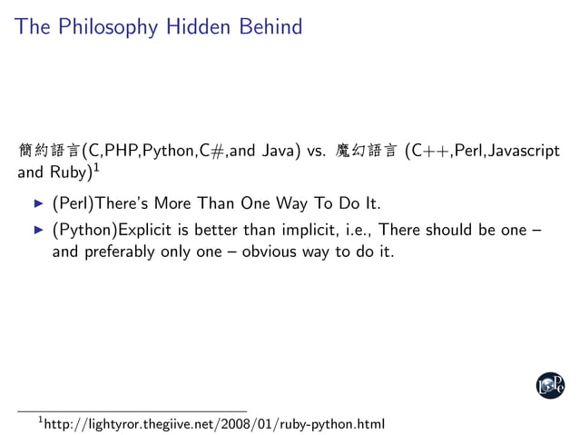 python for linguists | PPT