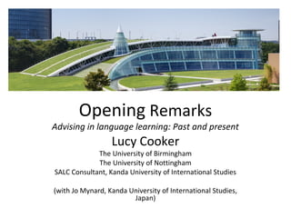 Opening remarks-presentation | PPT