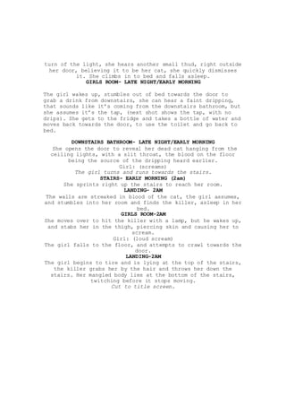 Opening sequence-script-conor-neville | PDF