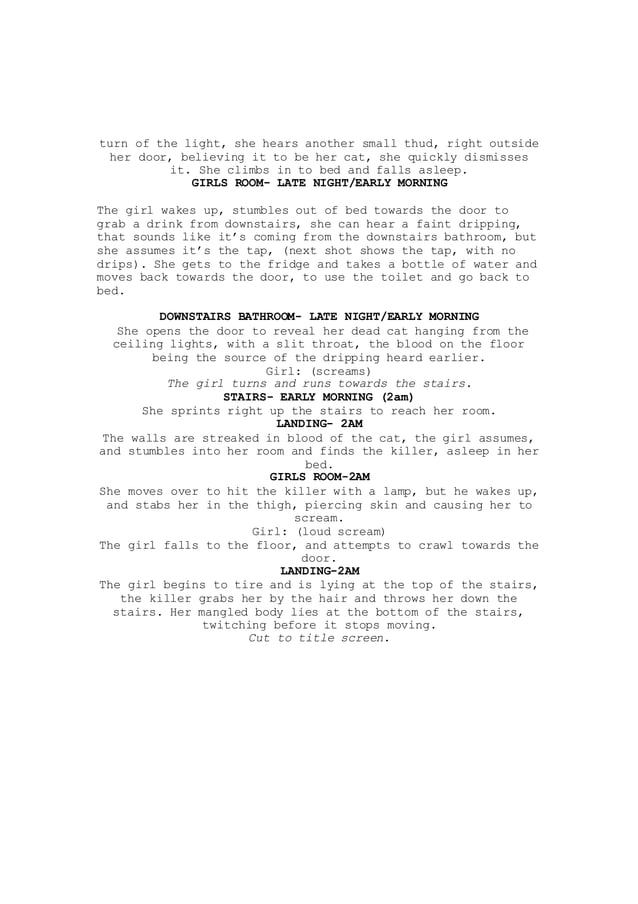 Opening sequence-script-conor-neville | PDF