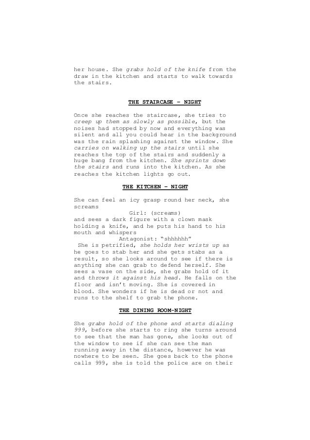 Opening sequence Script - Nicole Clark