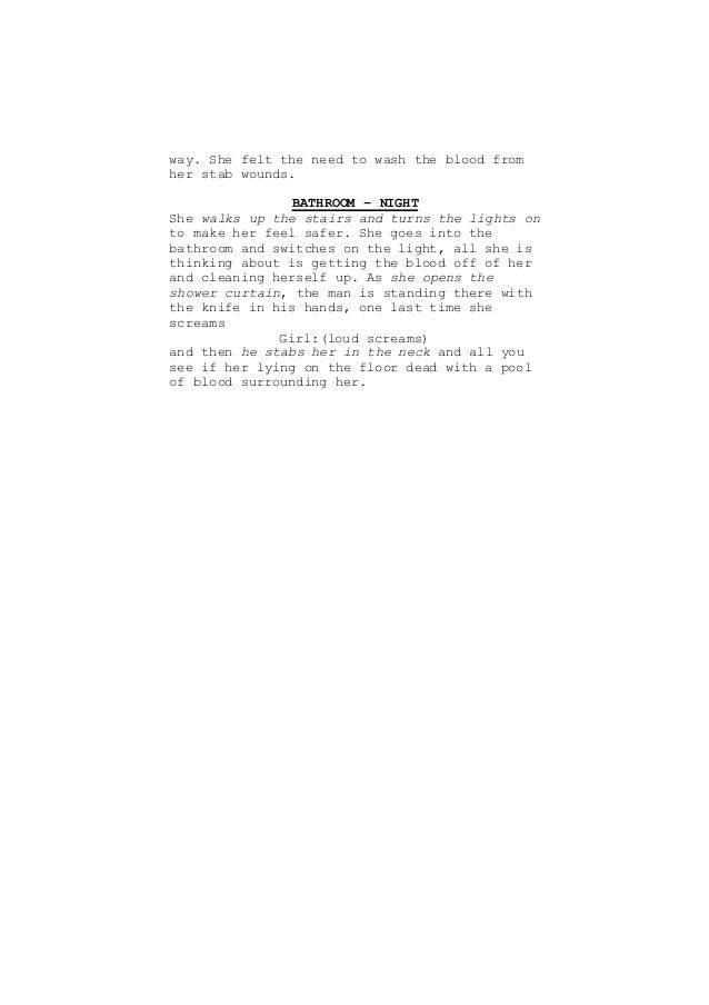 Opening sequence Script - Nicole Clark