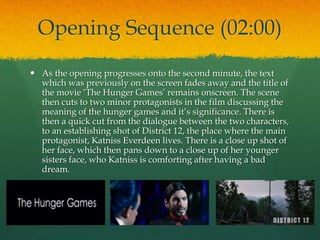 Opening the hunger games | PPTX