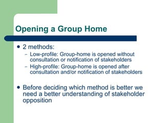 Opening A Group Home For Adolescents | PPT