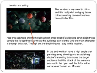 Opening analysis of resident evil | PPT