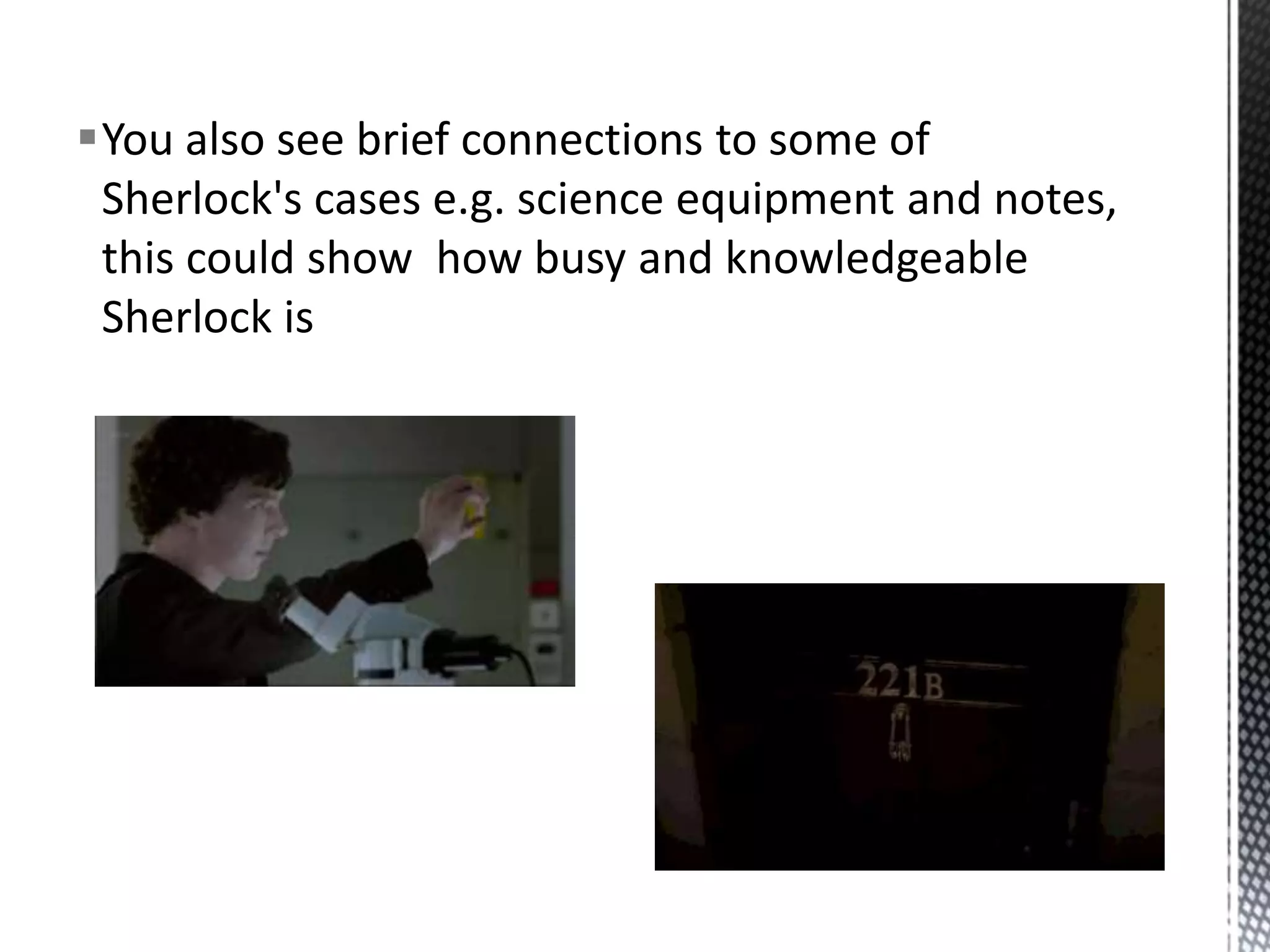 Opening analysis of sherlock | PPTX