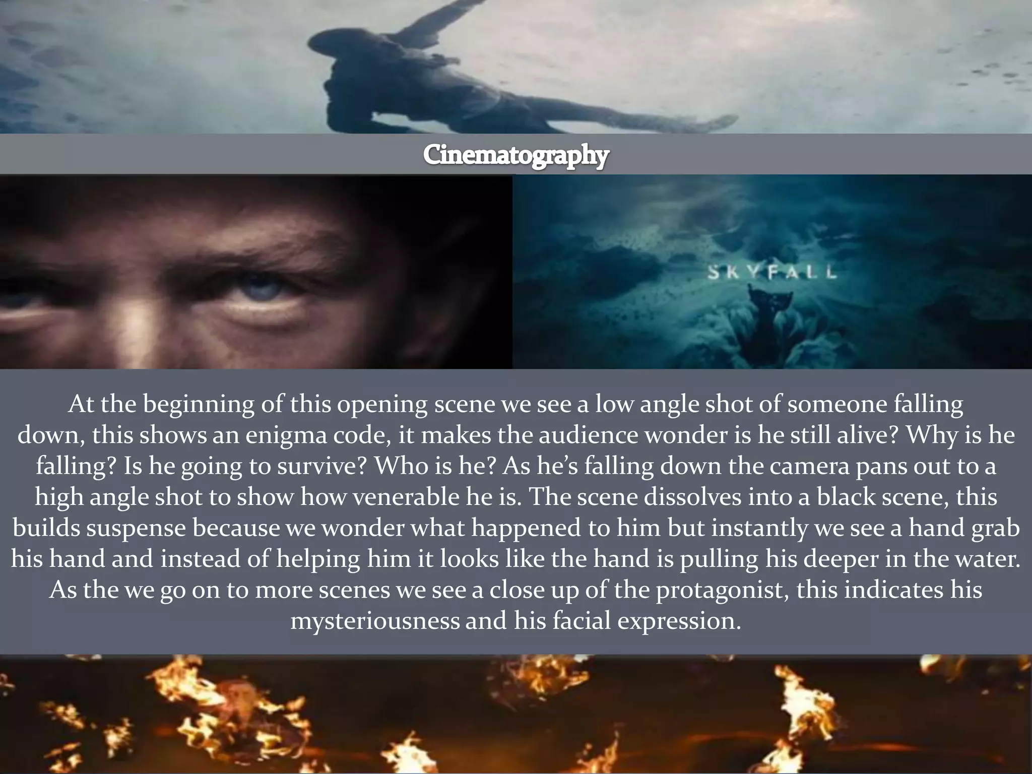 Opening analysis of skyfall (media) | PPTX