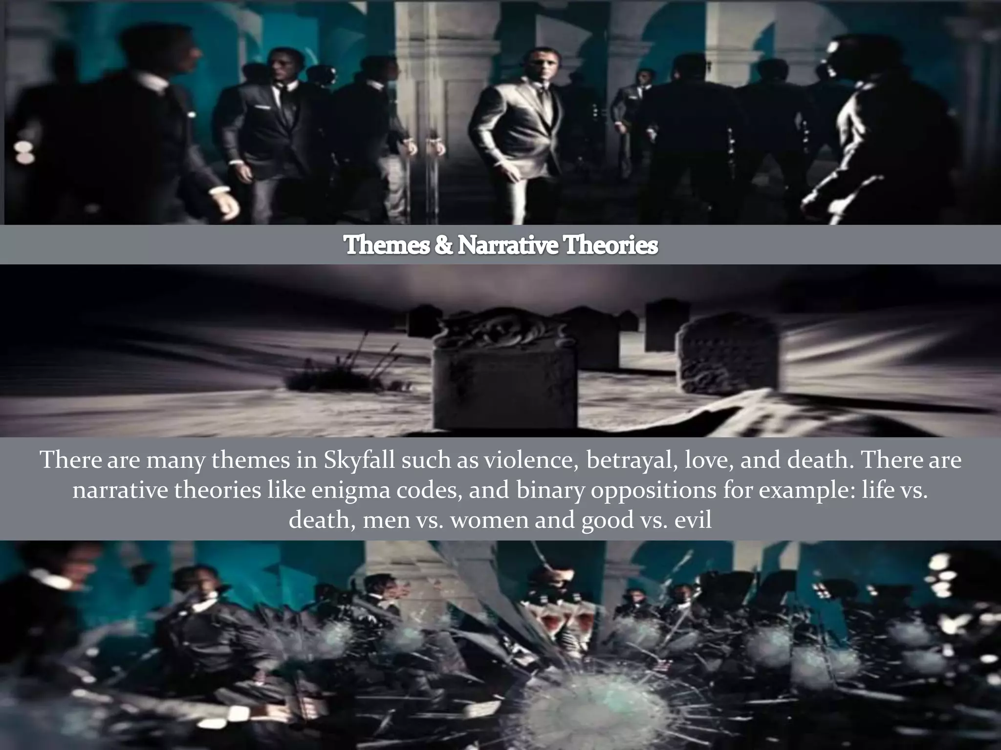 Opening analysis of skyfall (media) | PPTX