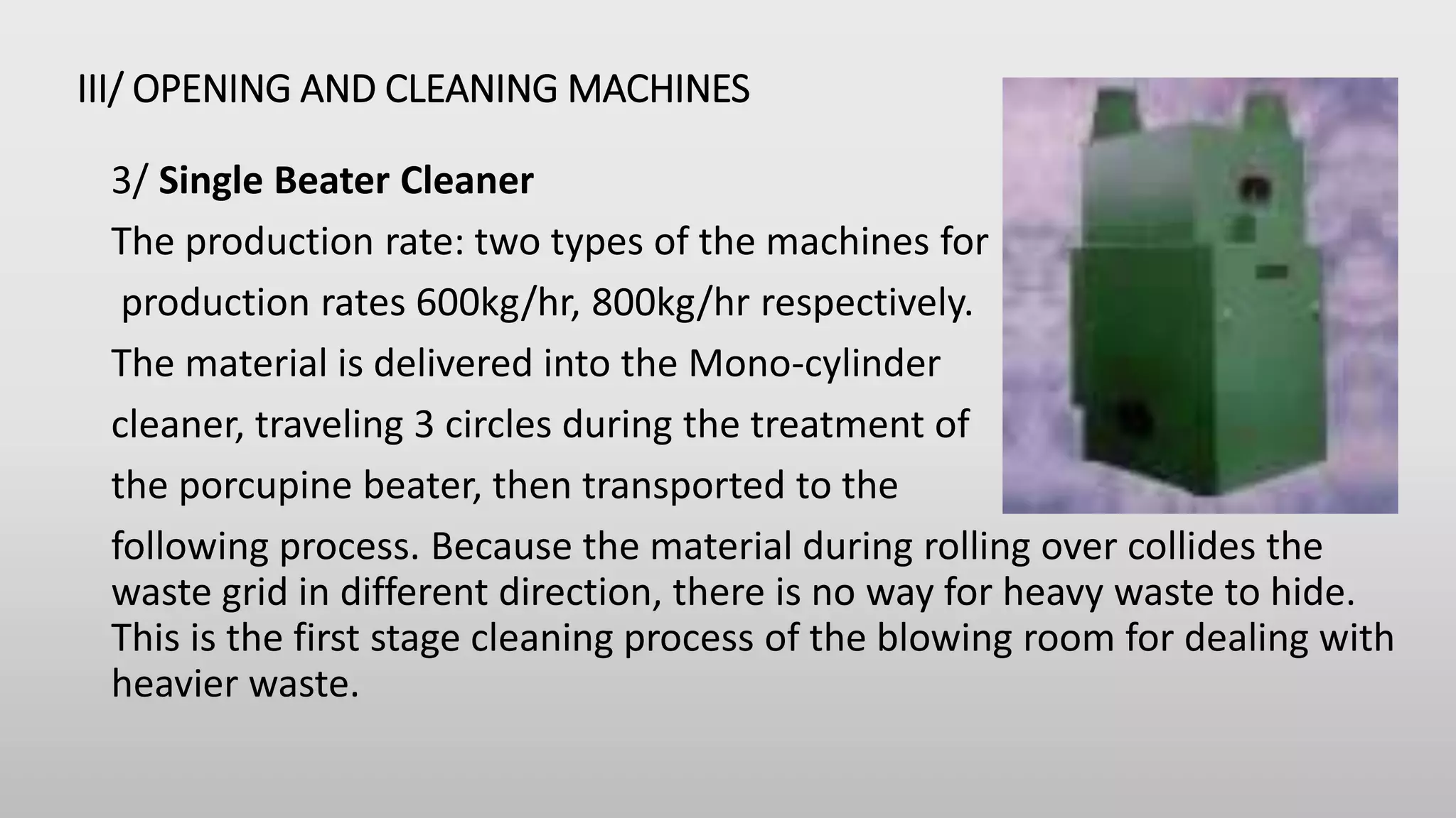 Opening and cleaning process | PPTX