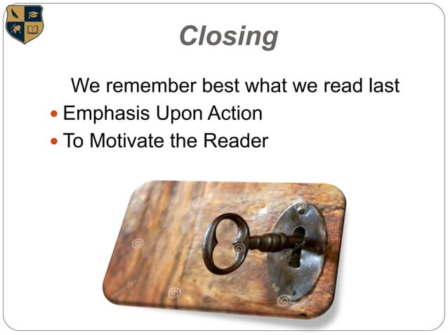 Opening and closing of business message | PPT