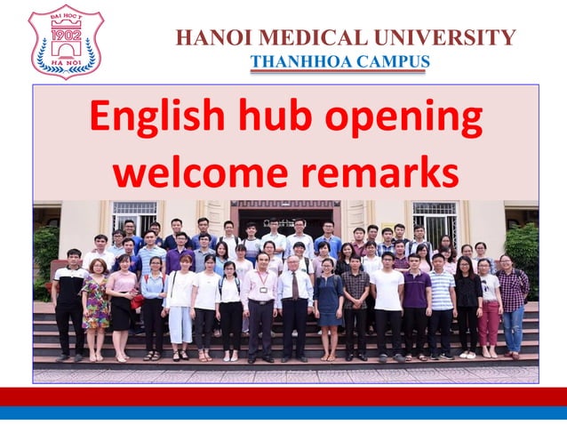 Opening ceremoney of english hub | PPT