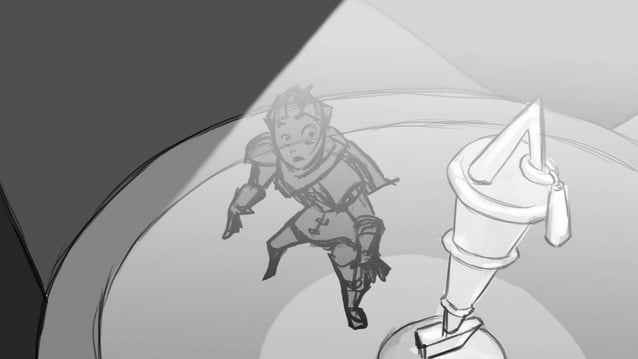 Boss Arena - Opening Cinematic Storyboard | PPTX