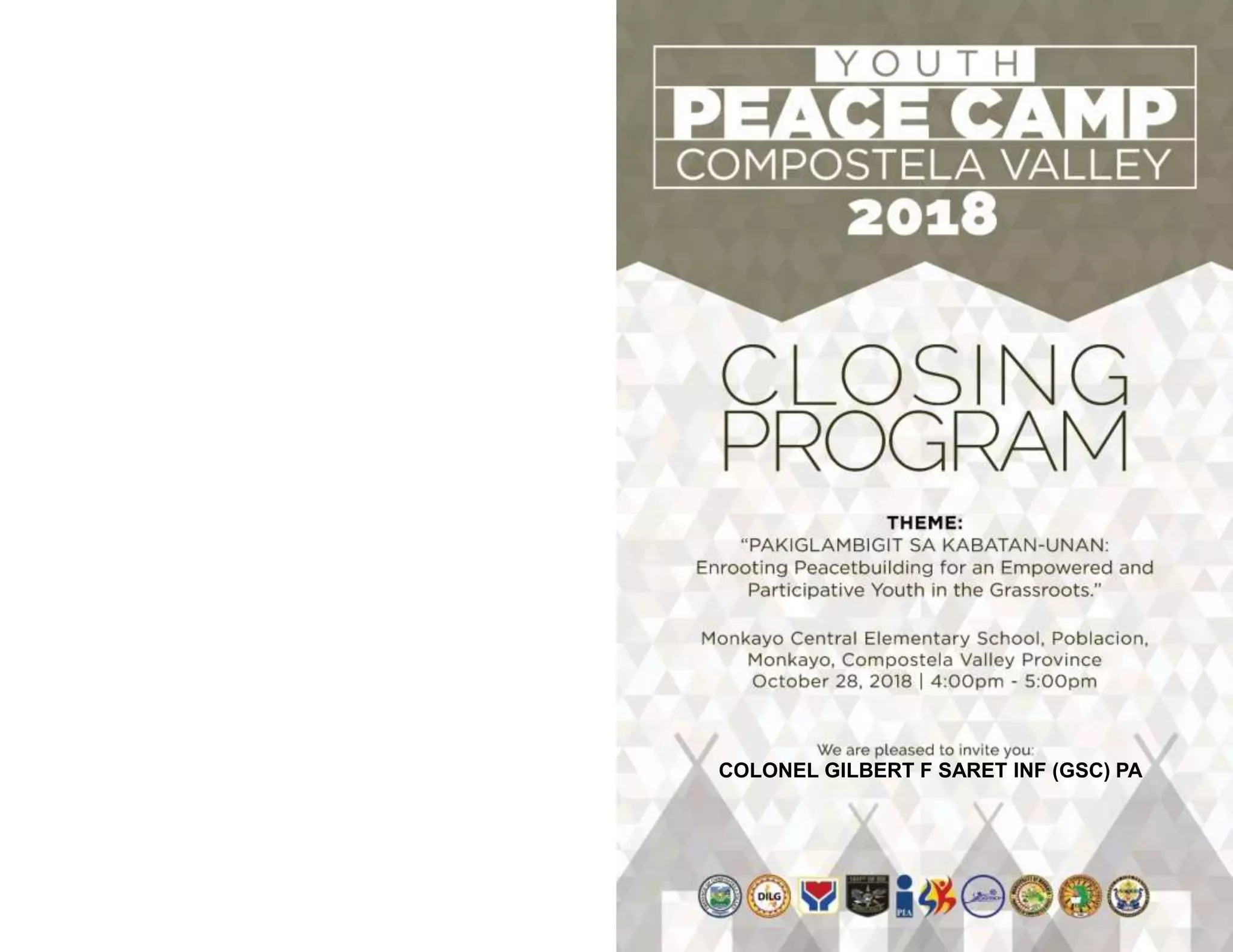 Opening & closing programs | PPTX