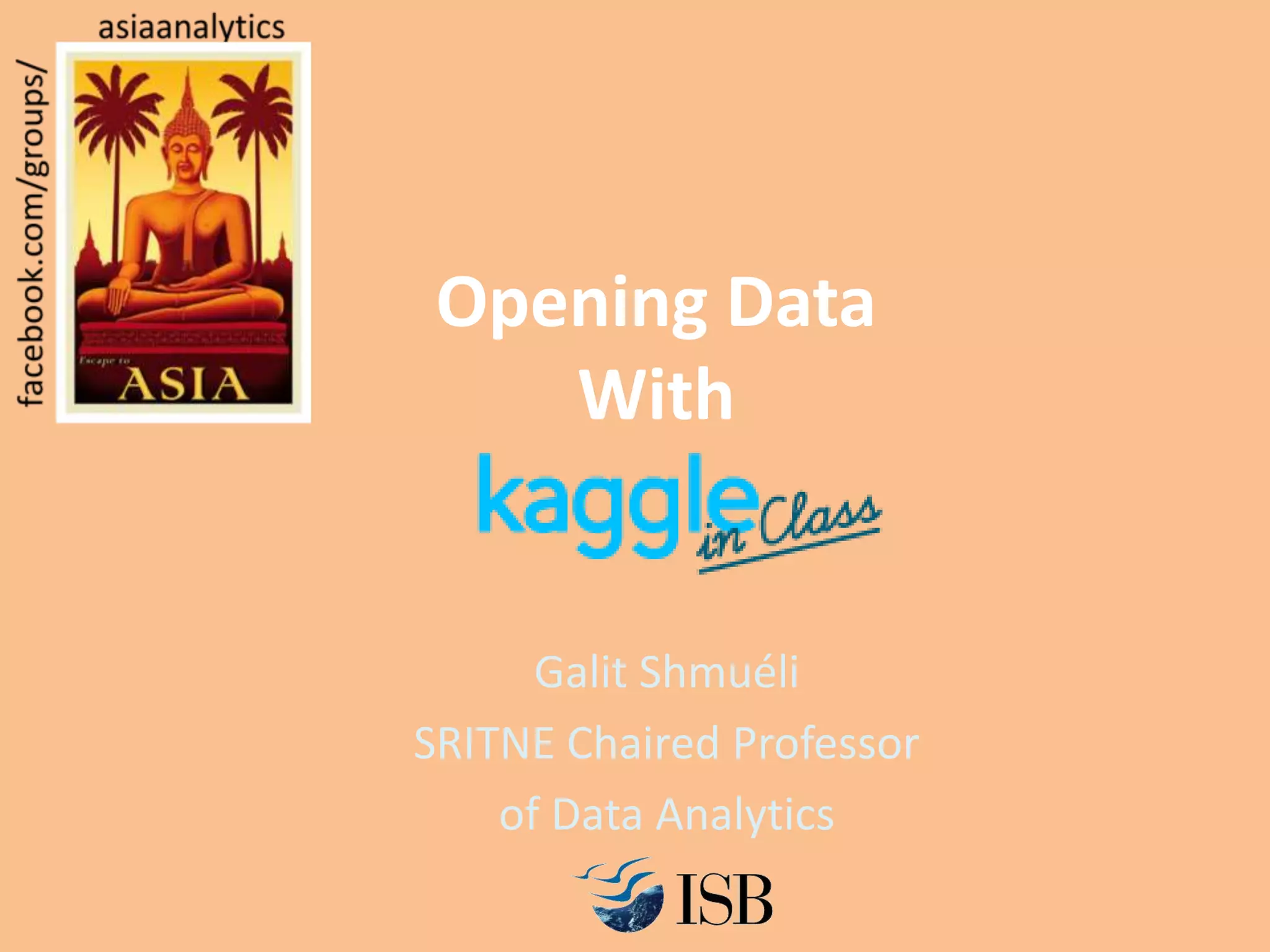 Opening Data With Kaggle | PPT