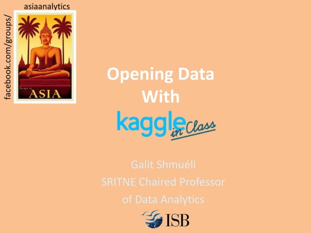 Opening Data With Kaggle | PPT