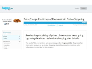 Opening Data With Kaggle | PPTX