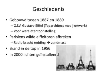 Opening eiffeltoren | PPT