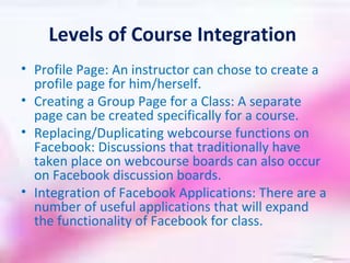 Opening Facebook for Education | PPT