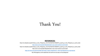 Opening of the port to world trade | PPTX