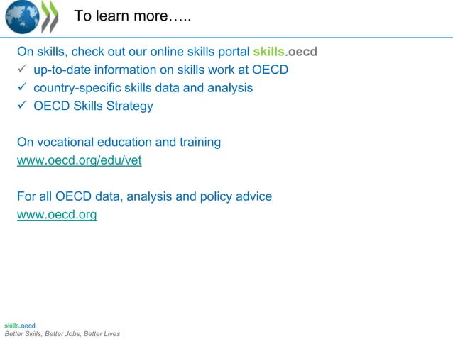 An International Perspective: The Importance of Skills and Vocational Education | PPTX ...