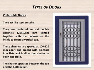 Openings - Doors and Windows | PDF