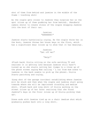 Opening scene - script (1) | PDF