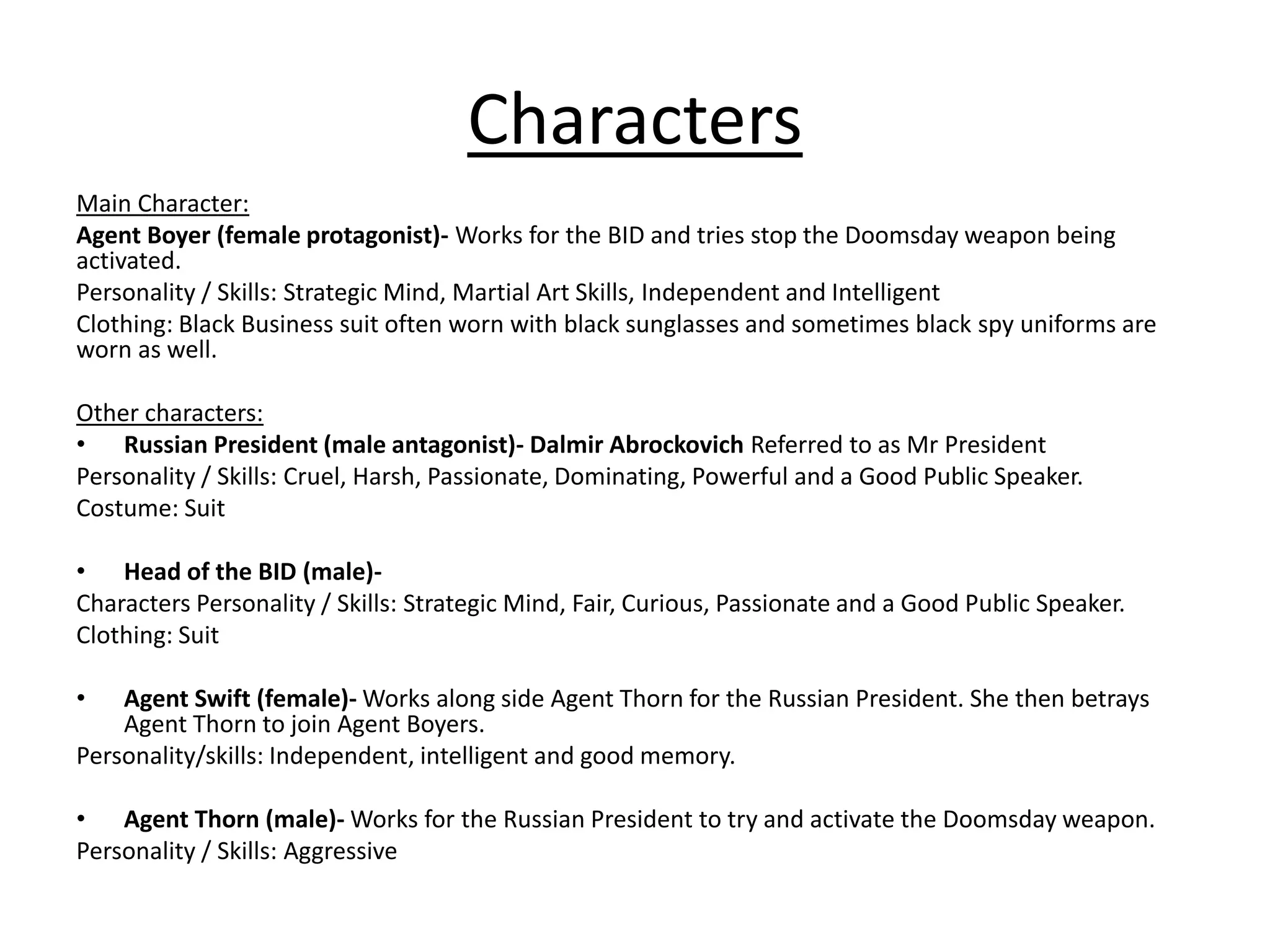 Film Narrative & Opening Scene | PPT