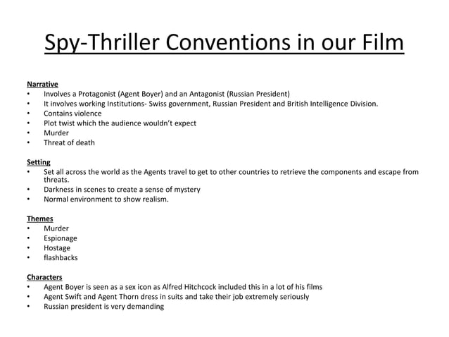 Film Narrative & Opening Scene | PPT