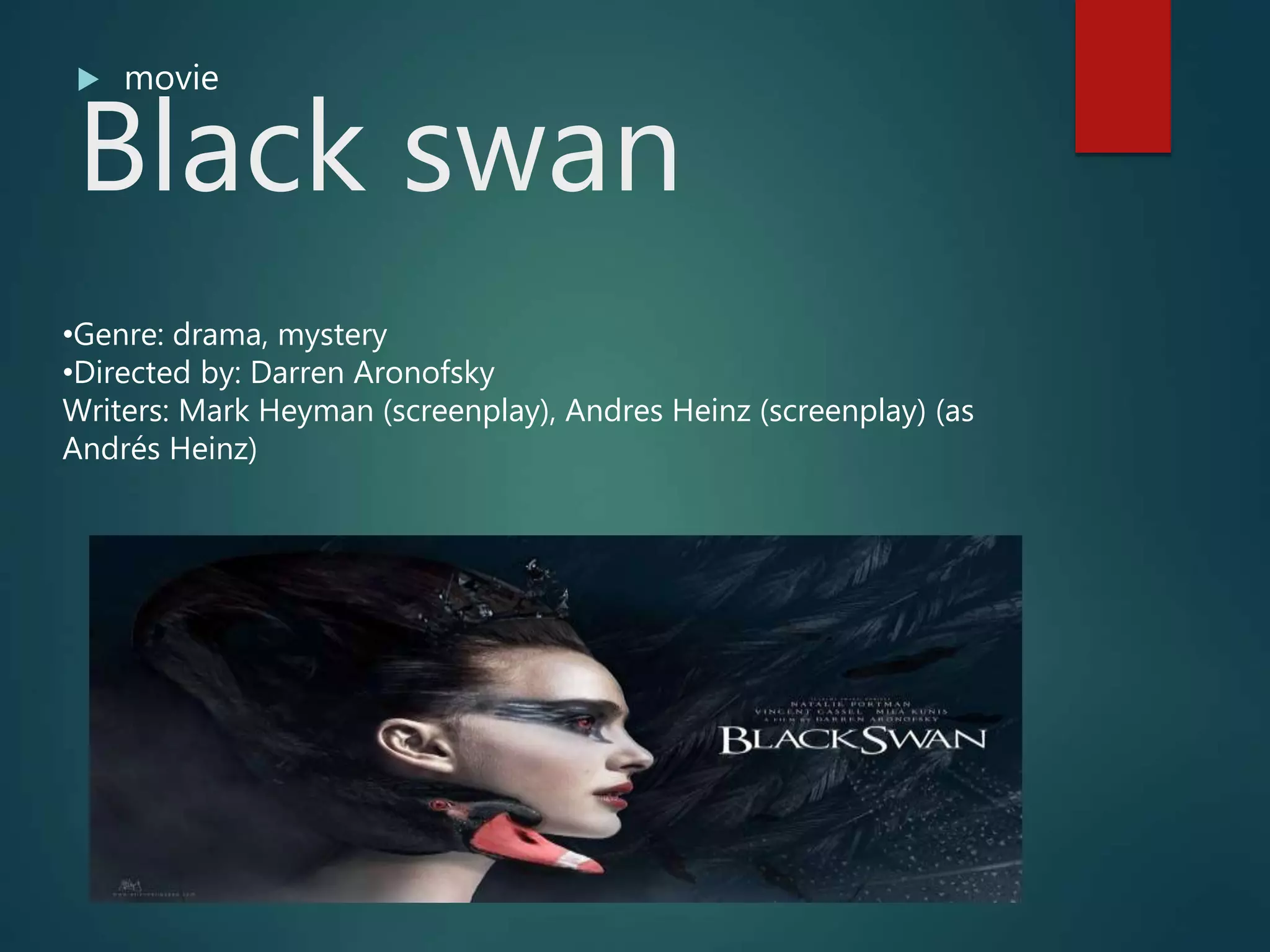 Opening sequence analasys.pptx black swan | PPT