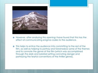 Opening Sequence Analysis- The Shining | PPT