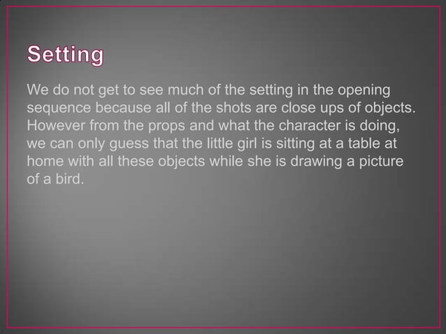 Opening sequence analysis for to kill a mockingbird | PPT