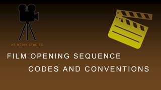 Opening Sequence Codes & Conventions | PPT
