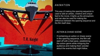 Opening Sequence Codes & Conventions | PPT