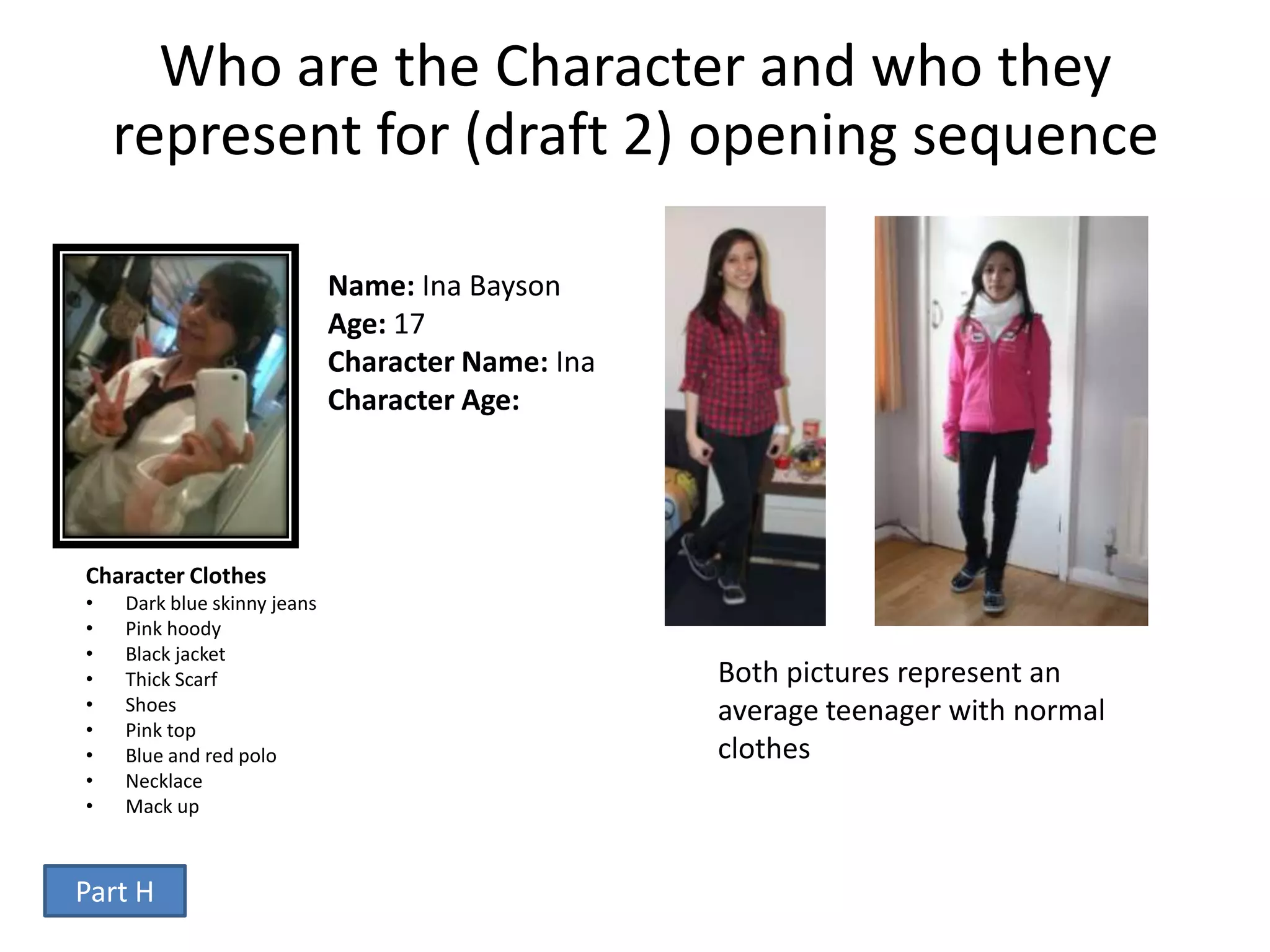 Opening sequence draft 2 part 2 | PPT