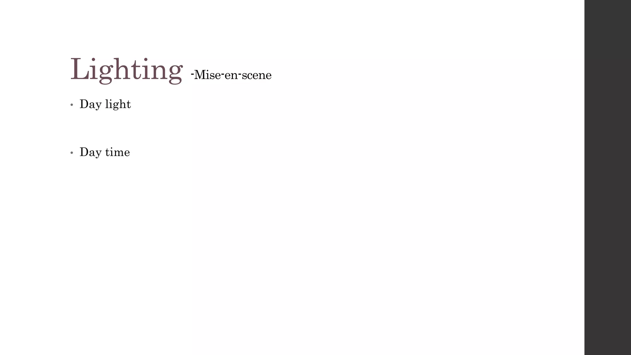 Opening Sequence- Initial Ideas Pitch | PPT