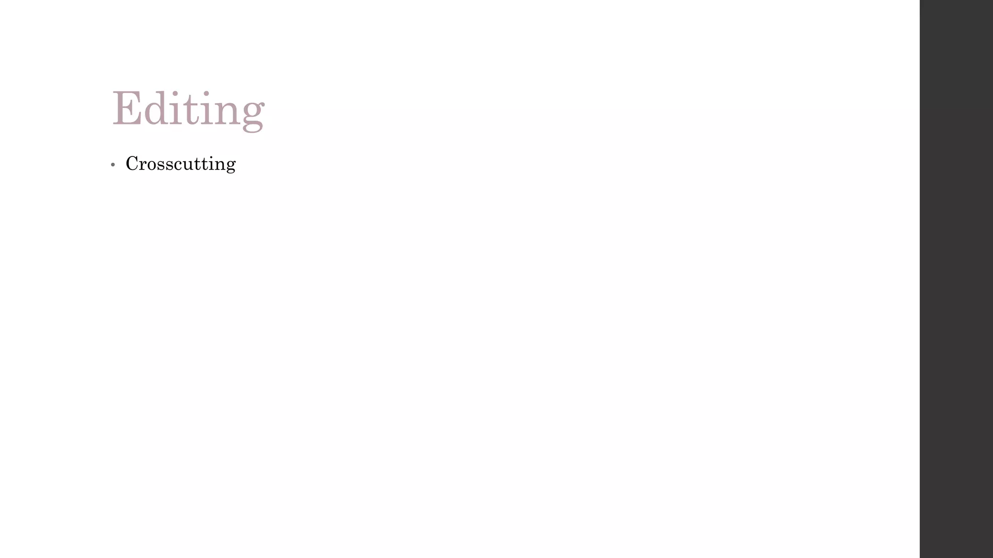 Opening sequence pitch | PPTX