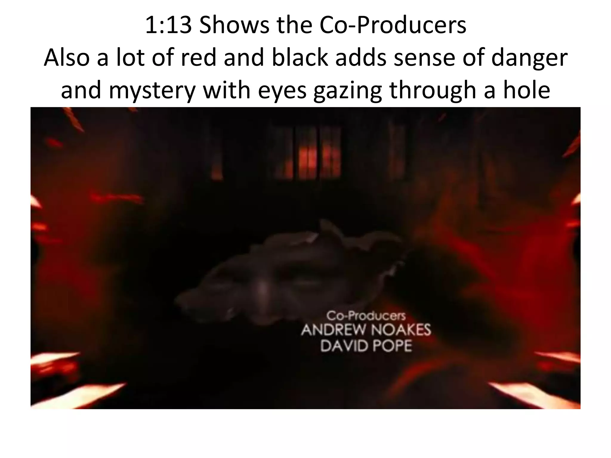 Skyfall opening sequence screenshots timeline | PPTX