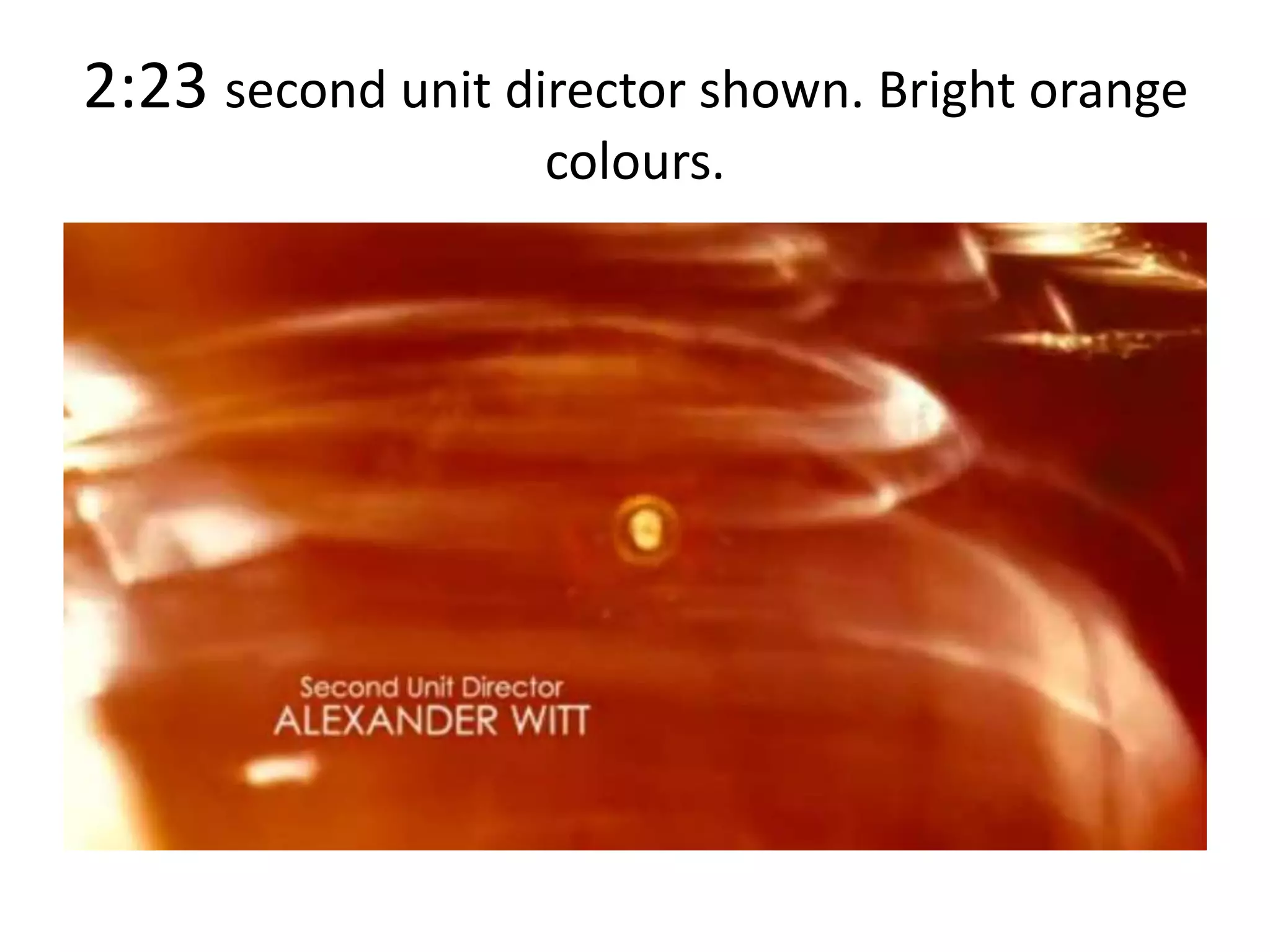 Skyfall opening sequence screenshots timeline | PPTX