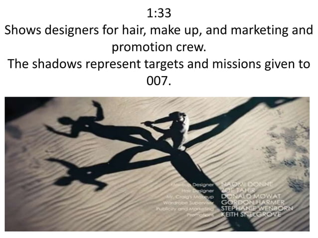 Skyfall opening sequence screenshots timeline | PPTX | Video Production ...